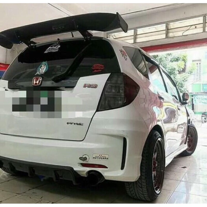 Jual spoiler gt wing js jazz ge8 gd3 carbon kevlar | Shopee Indonesia