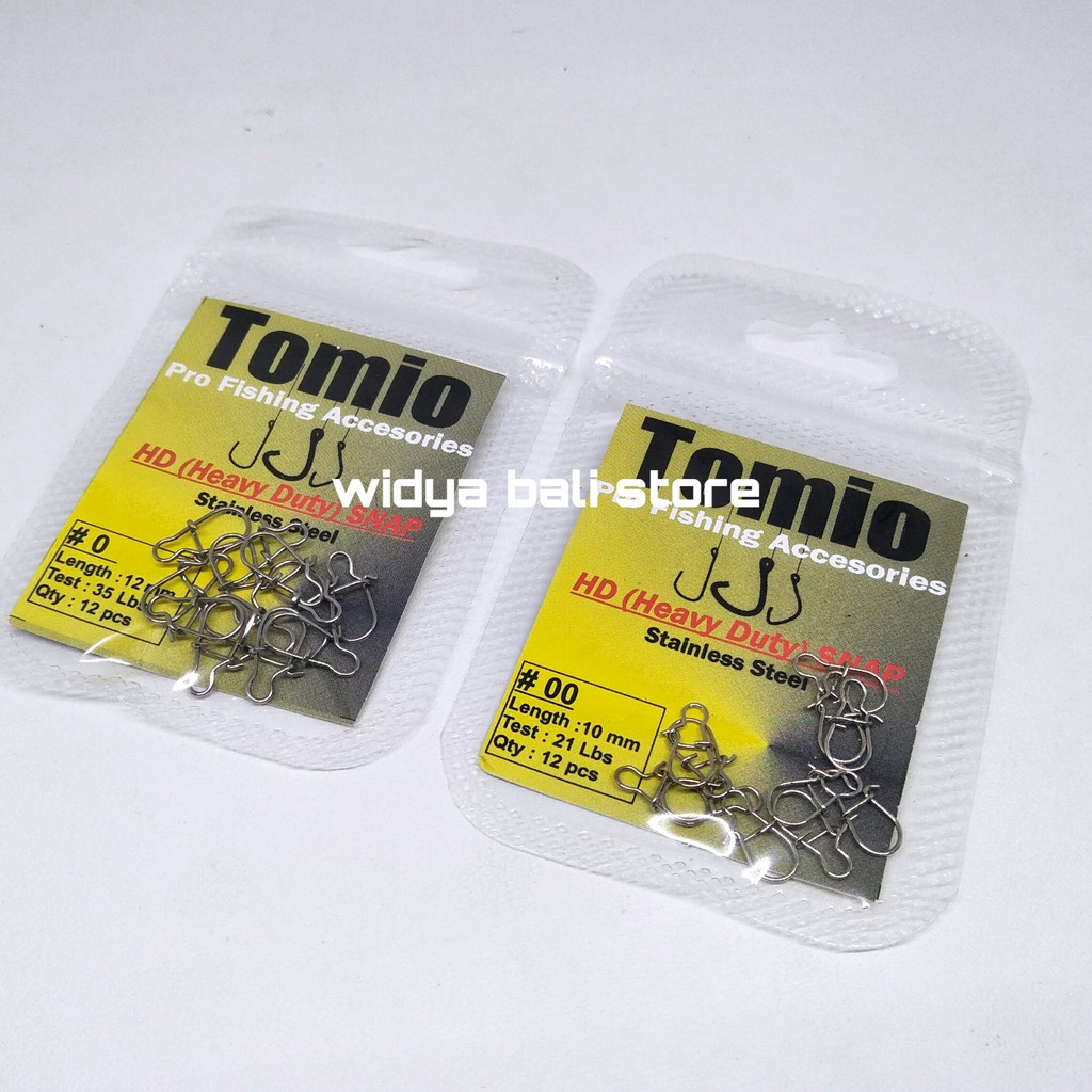 Jual Snap Tomio HD - Asesoris Pancing - Snap Pancing | Shopee Indonesia