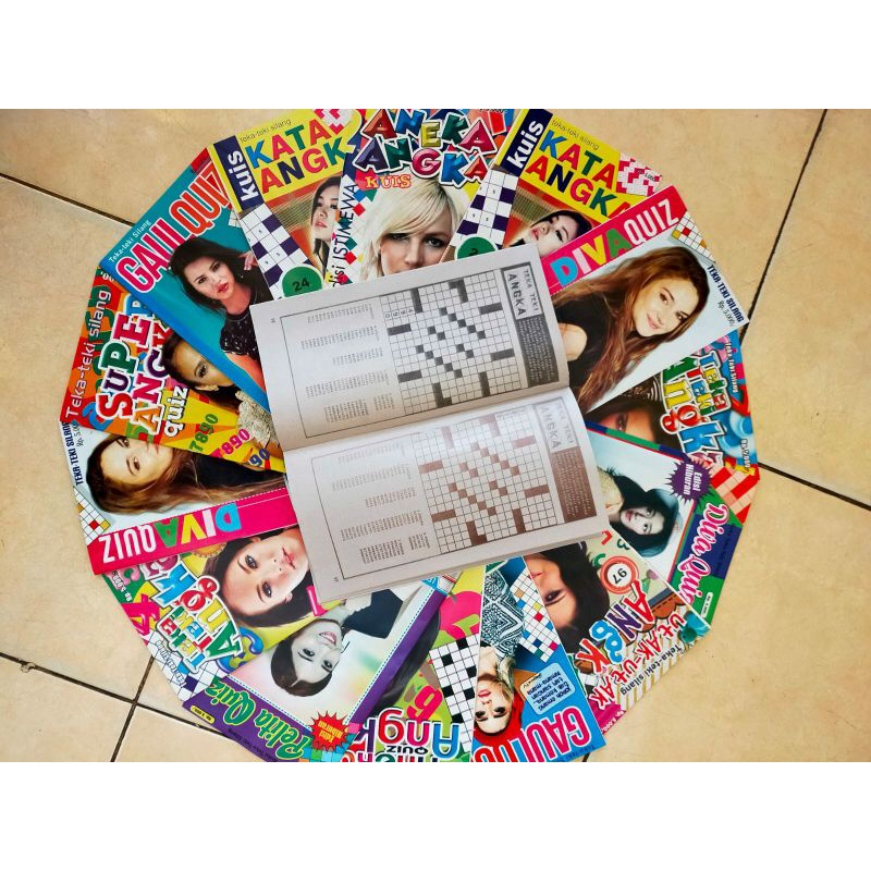 Jual TTS Teka Teki Silang kuis dan angka ukuran panjang grosir harga ...