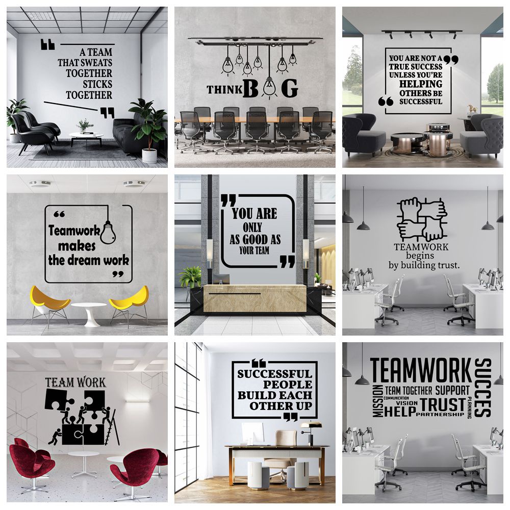 Jual Stiker Dinding Quotes Motivasi Ruang Kerja Kantor Cantik Stiker ...