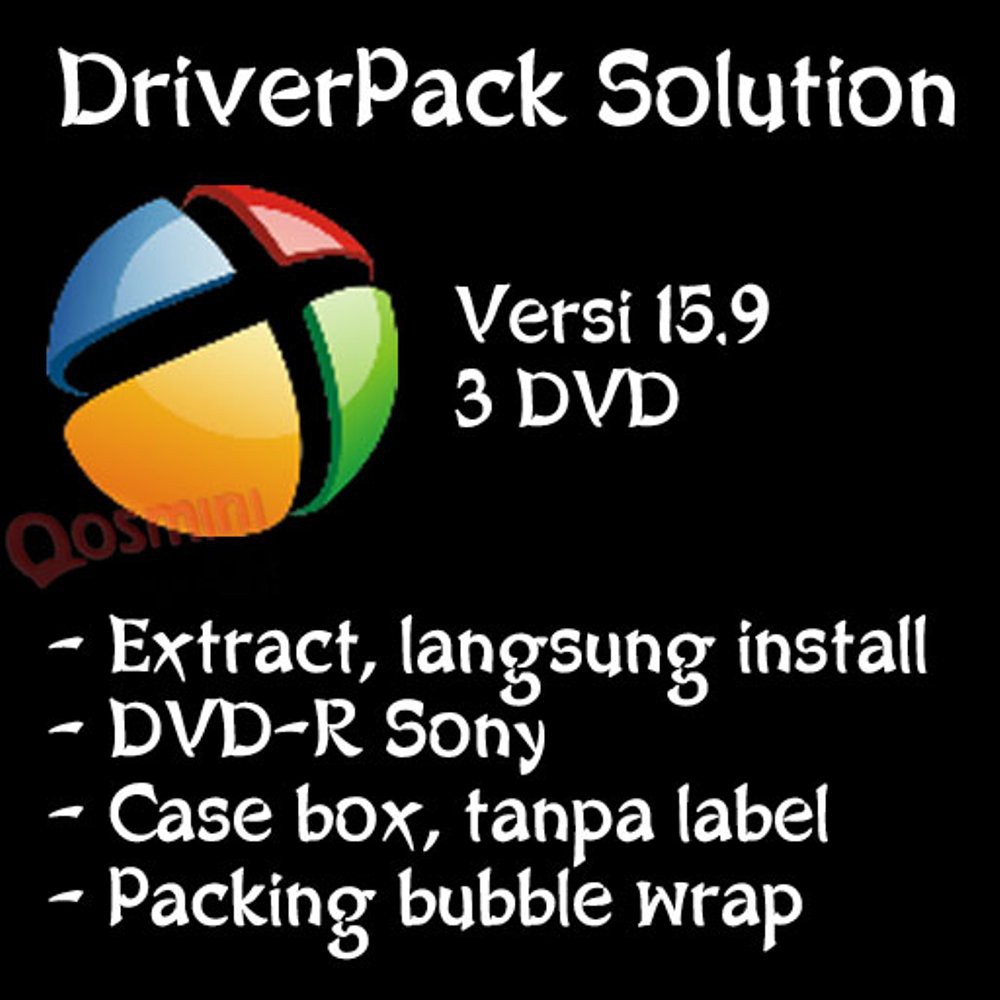 Jual DVD Installer DriverPack 15.9 - 3 DVD Driver Pack Solution ...