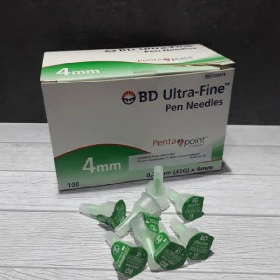 Jual JARUM INSULIN BD ULTRAFINE 4mm | Shopee Indonesia