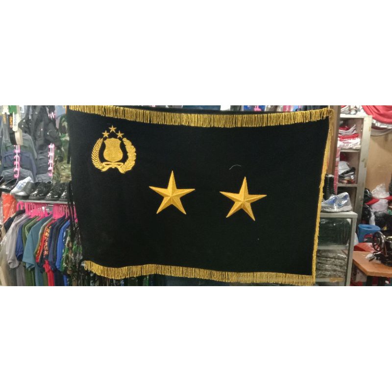 Jual bendera pataka polri bintang dua | Shopee Indonesia