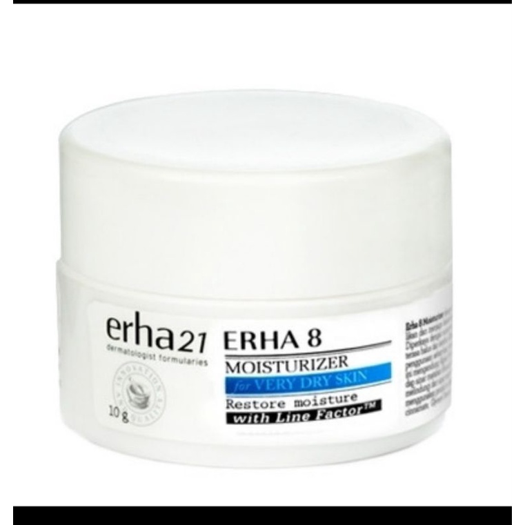 Jual erha21 erha 8 moisturizer very dry skin 10gr | Shopee Indonesia