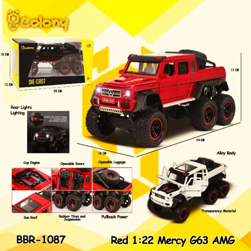 Jual MOBIL MAINAN MERCY G63 AMG | Shopee Indonesia