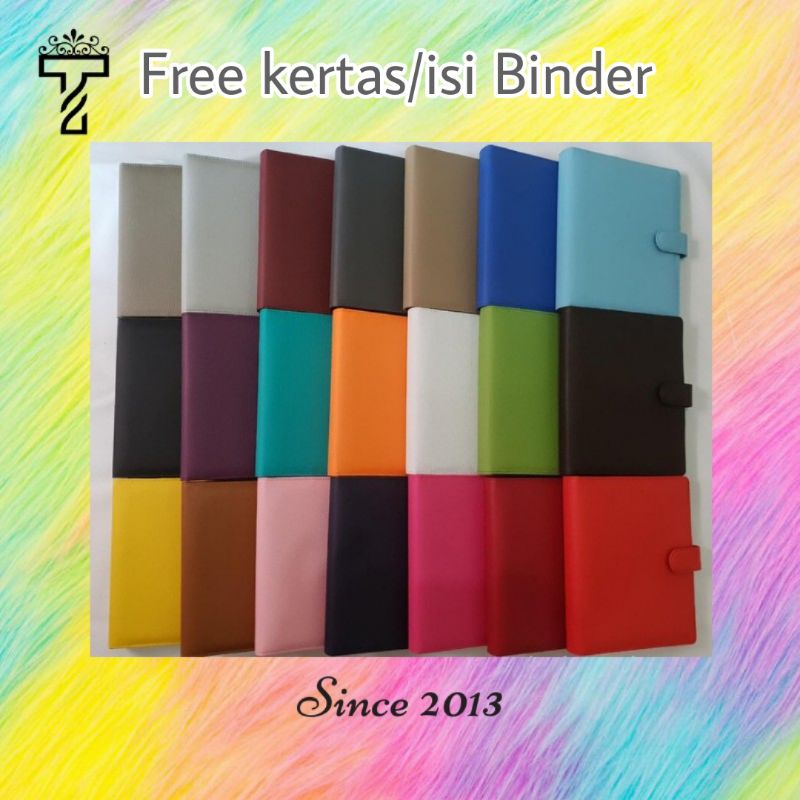 Jual Binder POLOS BESAR 26 RING Ketas B5 / Binder Sekolah Kuliah Kerja ...