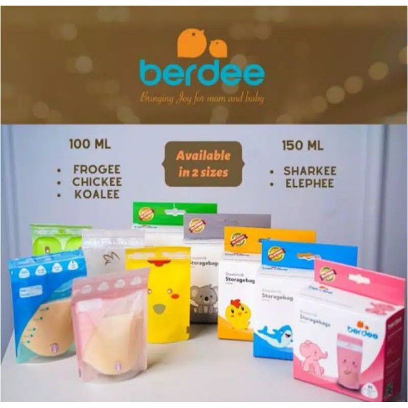 Jual Berdee Kantong ASI Thermal 100 ml & 150 ml isi 30pcs | Shopee ...