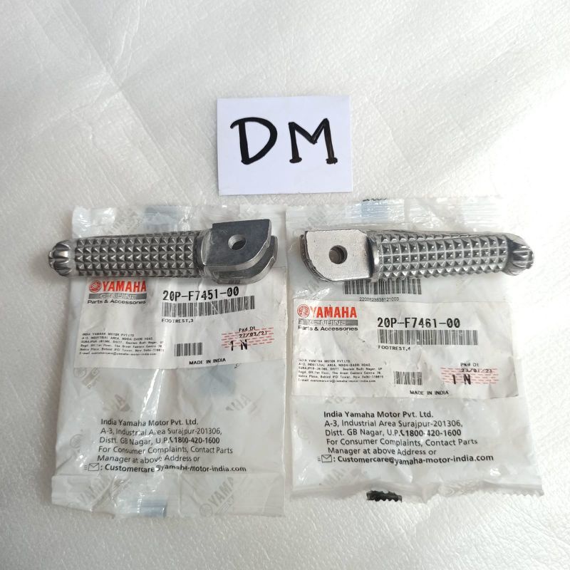 Jual besi footstep pijakan kaki depan kanan kiri R15 R 15 V2 Xabre XSR ...