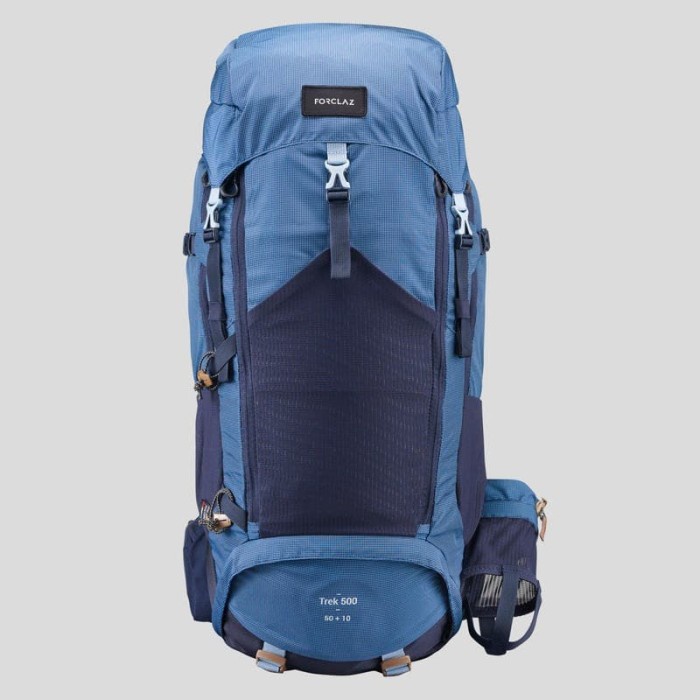 Jual Quechua tas gunung trek 500 50L +10 women blue Decathlon - 8491991 ...