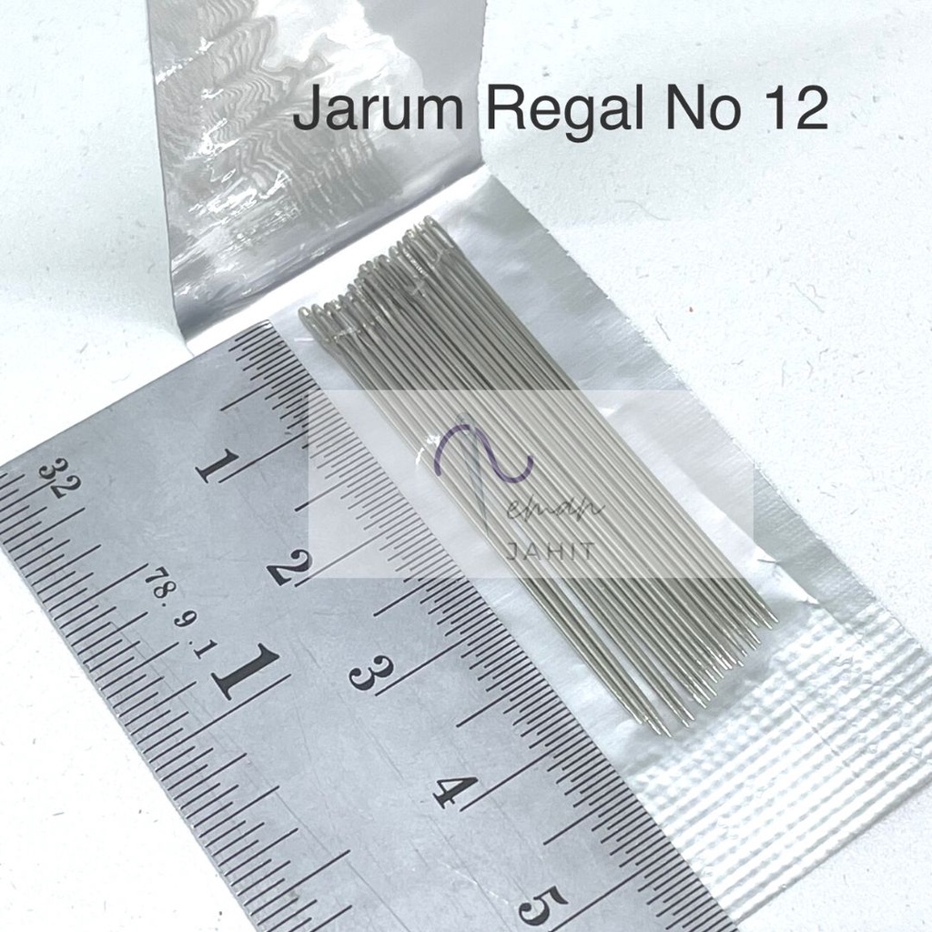 Jual JARUM PAYET REGAL/ JARUM JAHIT REGAL NO. 8, 9, 10, 11, 12 | Shopee ...