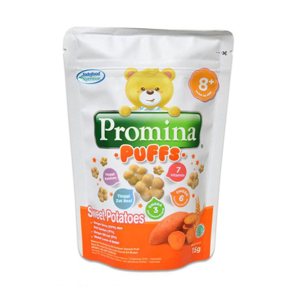 Jual Promina Puff Snack Bayi 8 Bulan Makanan Bayi Cemilan Bayi Cemilan ...