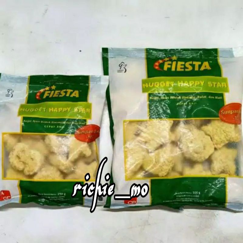 Jual Fiesta Nugget Happy Star 500gr Chicken Nugget Happy Star Fiesta ...