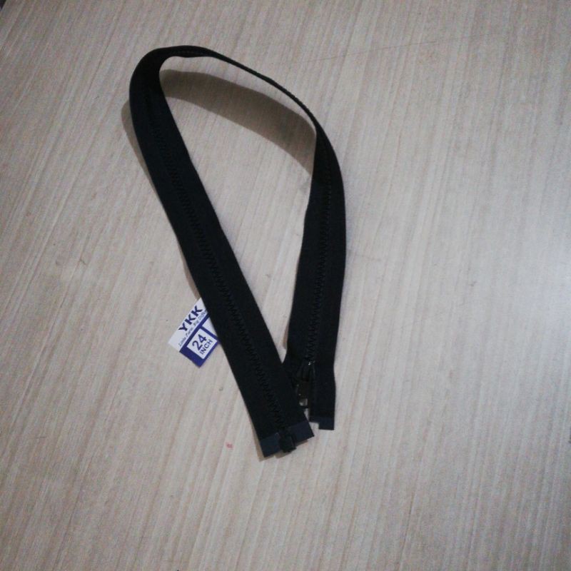 Jual Resleting Zipper YKK Hitam 24 Inch | Shopee Indonesia