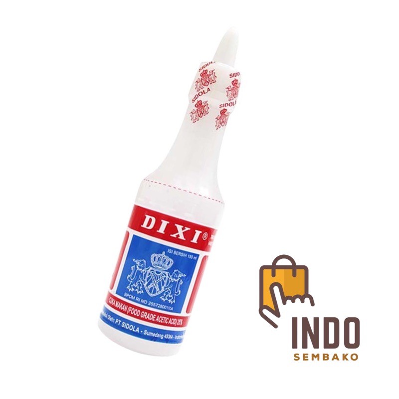 Jual Dixi Cuka Makan 150ml / 150 ml / Cuka Botol Meja Kemasan | Shopee ...