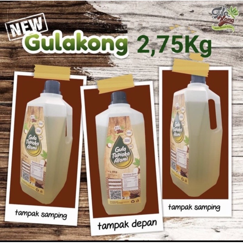 Jual GULAKONG 2,7kg / Gula Singkong 2.7kg | Shopee Indonesia