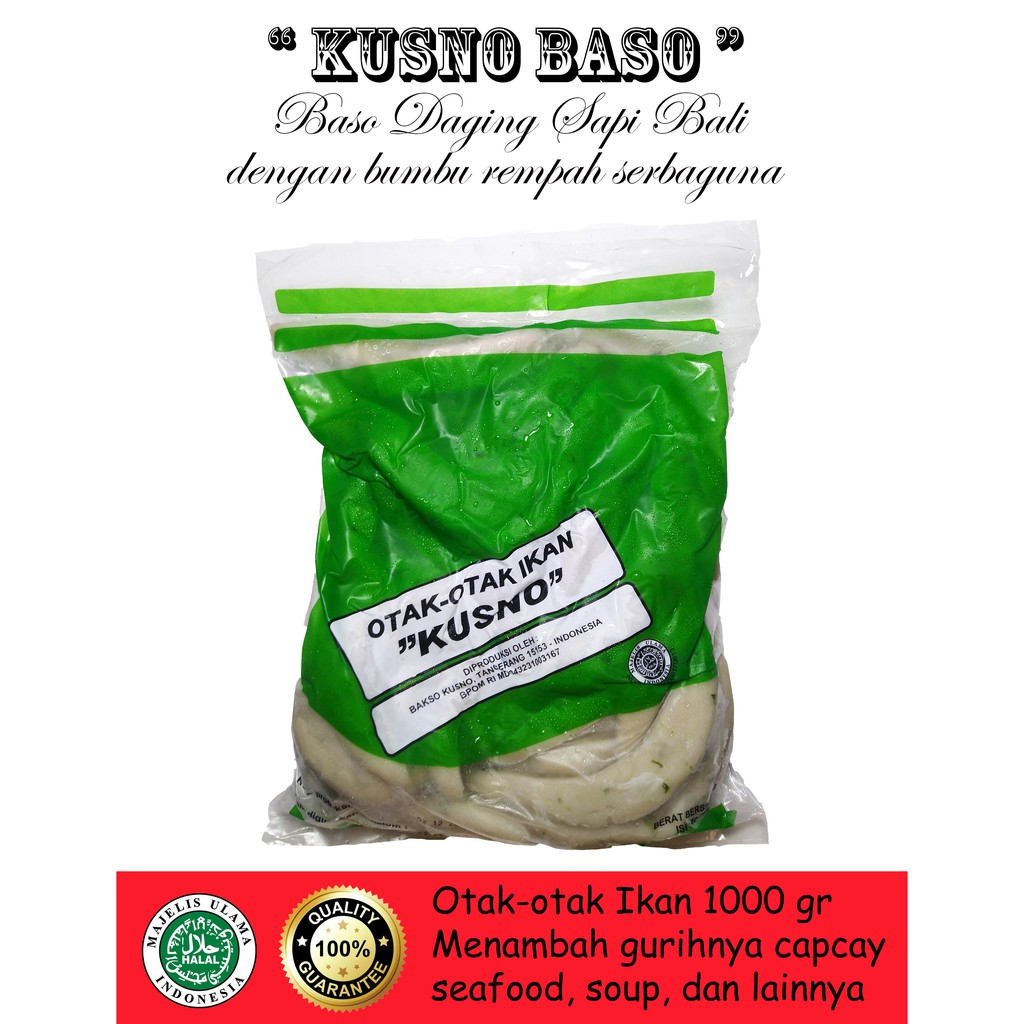Jual Baso Kusno Otak-Otak ikan 1000 gr | Shopee Indonesia