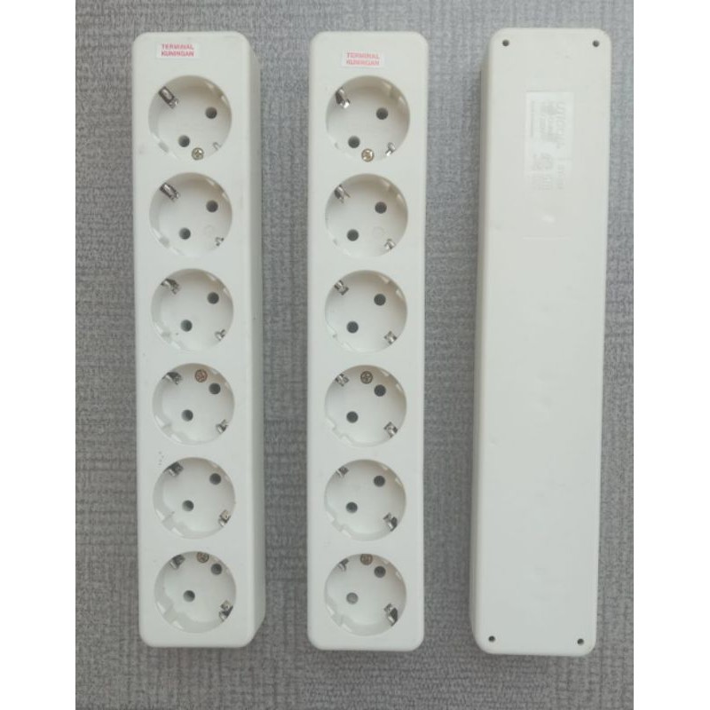 Jual Stop kontak 6 socket Uticon | Shopee Indonesia