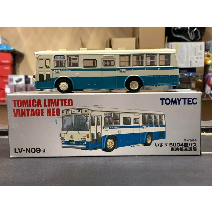 Jual Tomica Limited Vintage Neo LV-N09d Isuzu BU04 Type Bus Tokyo Metro | Shopee Indonesia