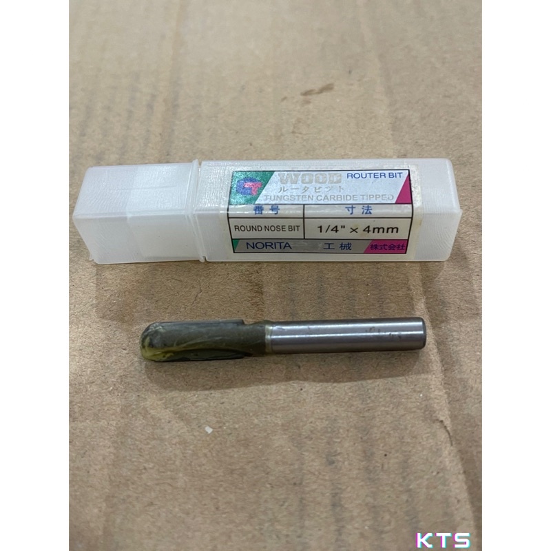Jual MATA PROFIL KAYU / ROUTER / ROUND NOSE BIT 1/4” x 4mm | Shopee ...