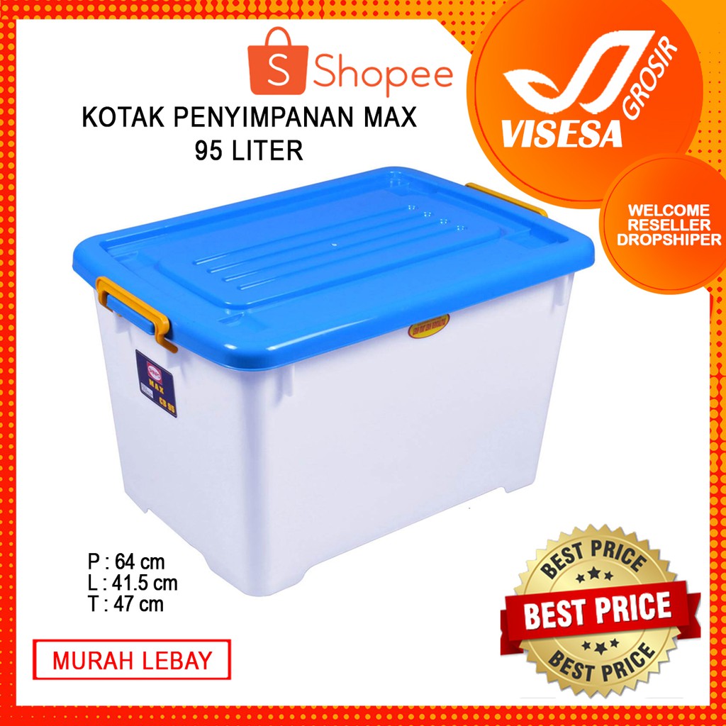 Jual SHINPO CONTAINER 95 LITER | Shopee Indonesia