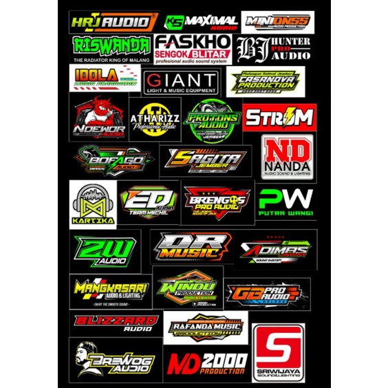 Jual STICKER SOUND SYSTEM SOUND BALAP | Shopee Indonesia