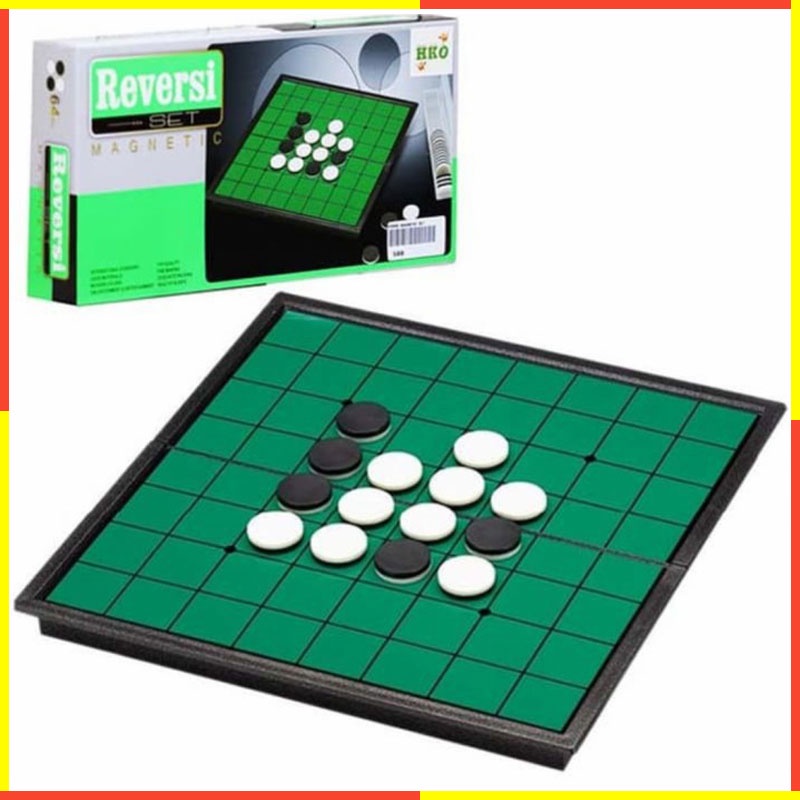 Jual Mainan Othello Family Game Permainan Keluarga Otelo Papan Magnetic ...