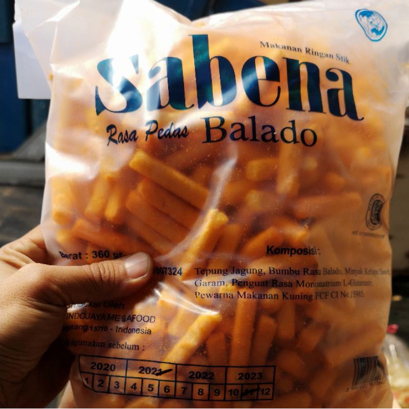 Jual Sabena Stik Snack Cemilan 360gr 1pcs Stok Baru Terus Exp Panjang 2023 | Shopee Indonesia
