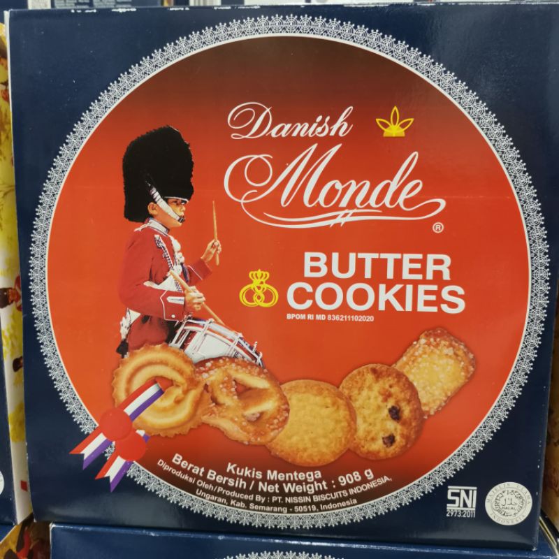 Jual Monde Butter Cookies 908 gram Biskuit Parcel Bingkisan Lebaran ...