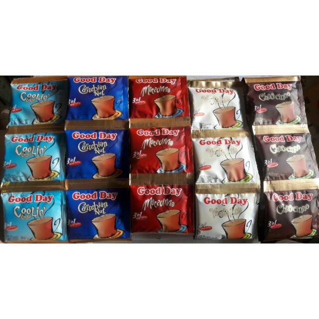 Jual Kopi Good Day 3 in 1 20g, Per Renceng Isi 10 sachet | Shopee Indonesia