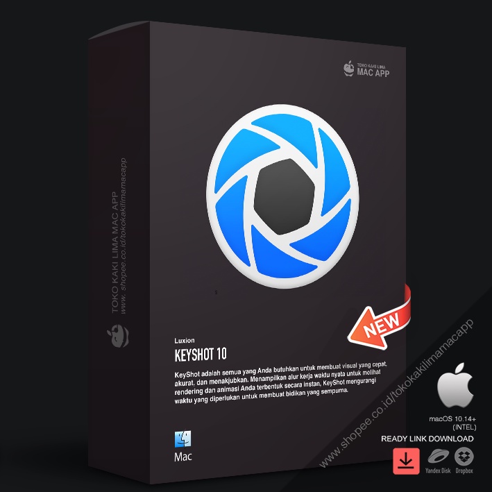 Jual Keyshot Pro ( for 3D Rendering ) For Mac | Shopee Indonesia