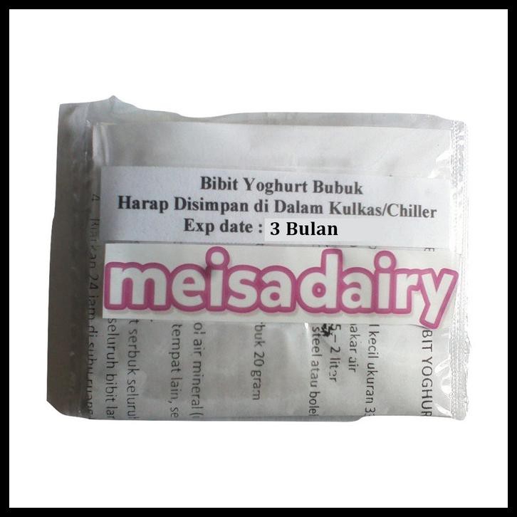 Jual Bibit Yogurt Bubuk (Starter Yoghurt Powder) | Shopee Indonesia