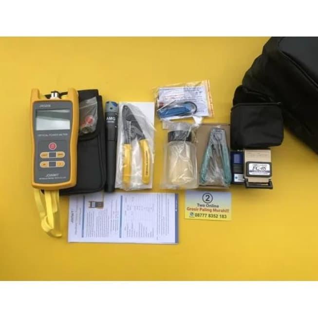 Jual Catv Ftth Tool Kit Set Lengkap Opm Vfl Cleaver Fo Fiber Optic ...