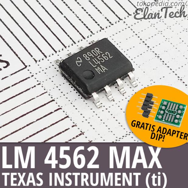 Jual LM4562 / LM4562MAX Texas Instruments TI Ori Original Asli elant33 ...