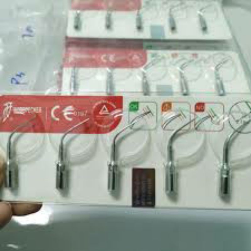 Jual tip scaler woodpecker ori // mata scaller // dental // pembersih ...
