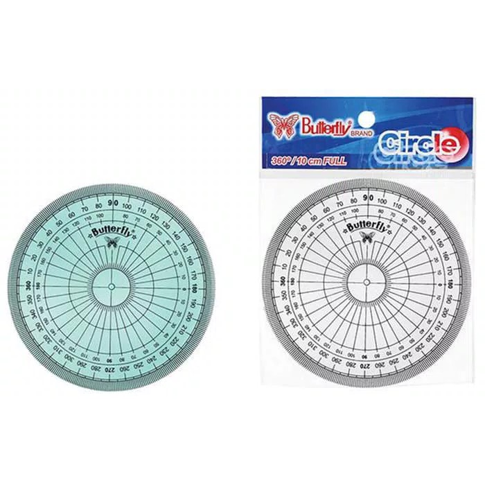Jual Busur 360 Derajat – Diameter 10 cm Full Lingkaran Penuh | Shopee ...