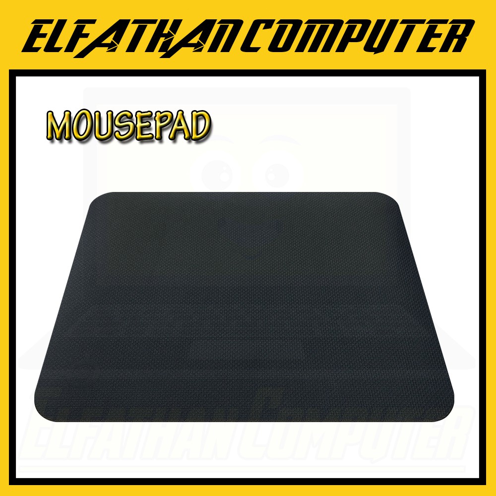 Jual Mousepad Kualitas Terbaik Hitam Polos Alas Mouse Hitam | Shopee ...