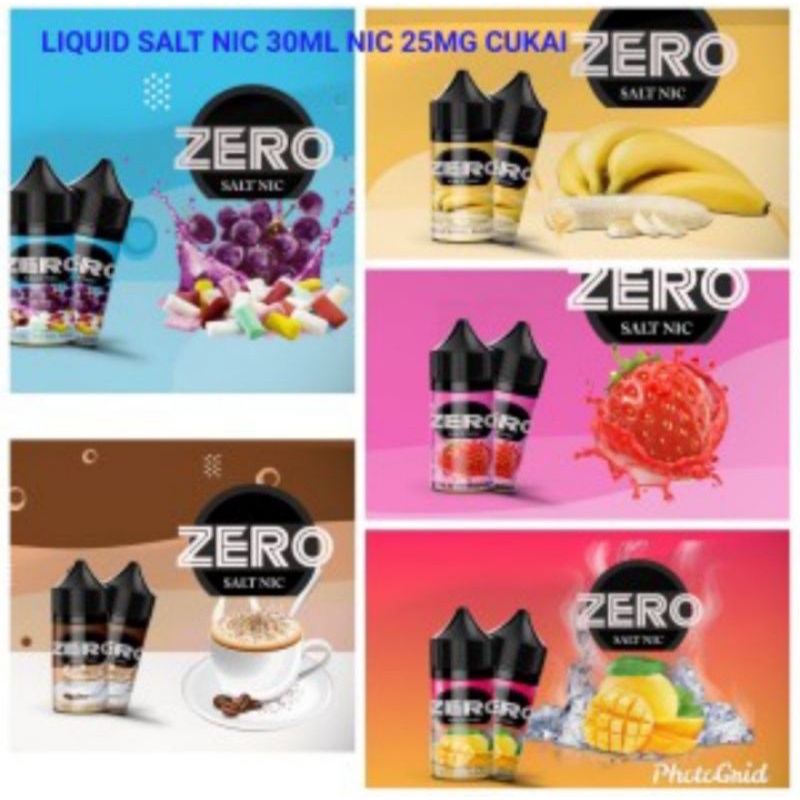 Jual 100%Authentic Liquid Zero 30mL 25mG Harga 1 Botol | Shopee Indonesia
