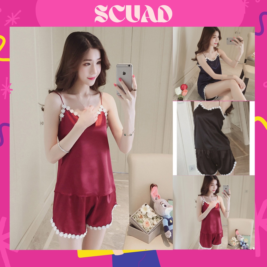 Jual Piyama Wanita Seksi Camisole Import Gaya Eropa BT31 | Shopee Indonesia