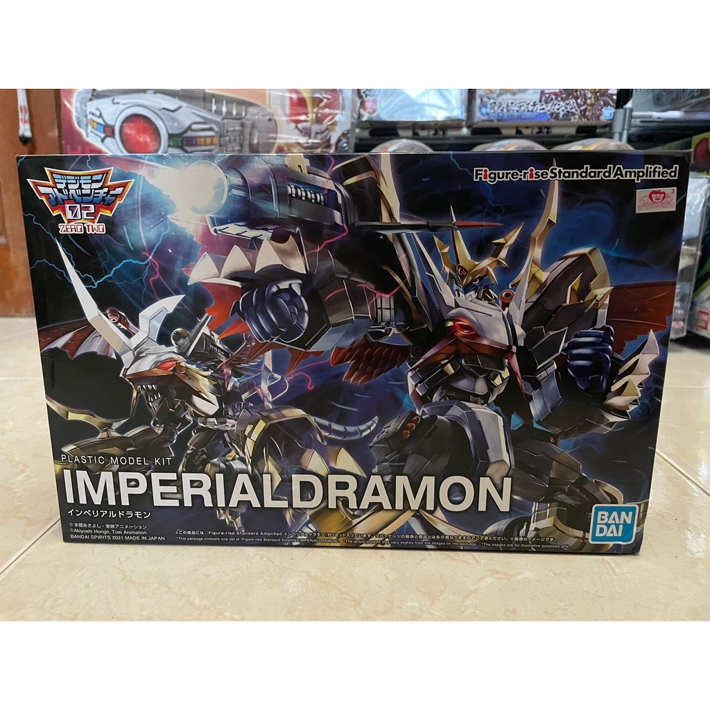 Jual Figure Rise Standard Imperialdramon Amplified Bandai Figure Rise ...