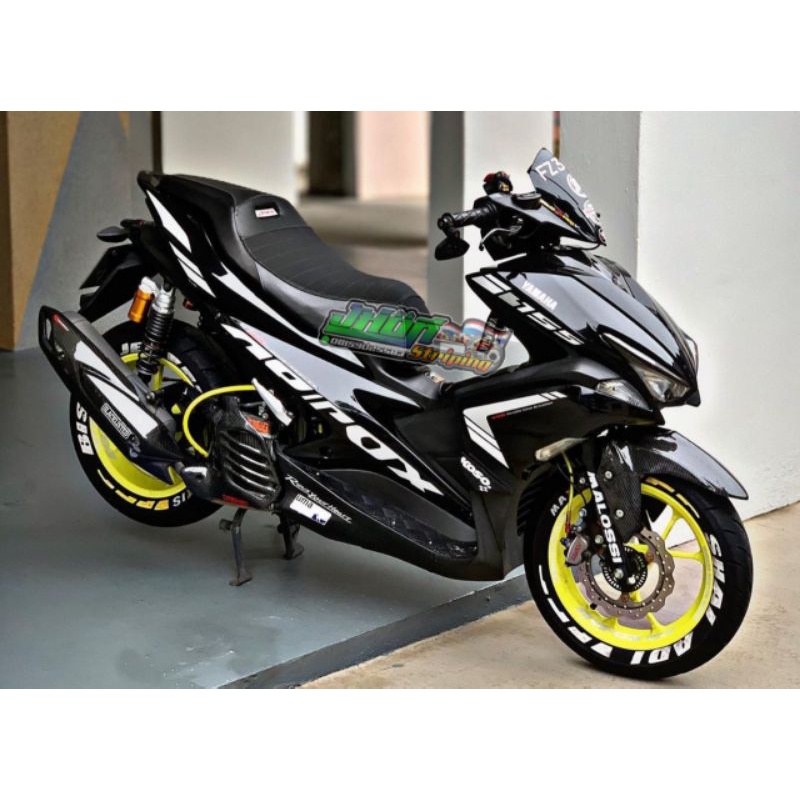 Jual STRIPING STICKER AEROX NVX VVA 155 TRANSPARAN SIMPLE BUT ELEGAN ...