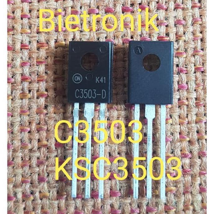 Jual C3503 KSC3503 KSC3503DSTU 2SC3503 Original On Semicon bietro91 | Shopee Indonesia