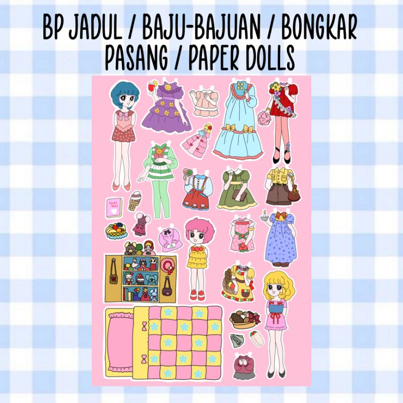 Jual BP BPAN JADUL/BAJU BAJUAN/BONGKAR PASANG/PAPERDOLL | Shopee Indonesia