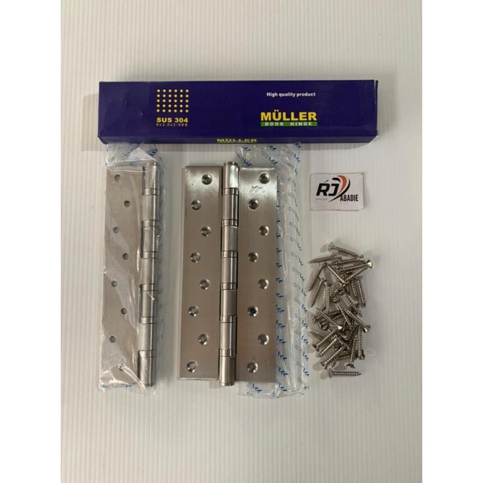 Jual Engsel Stainless Muller Sus304 8 Inch [1Set] | Shopee Indonesia