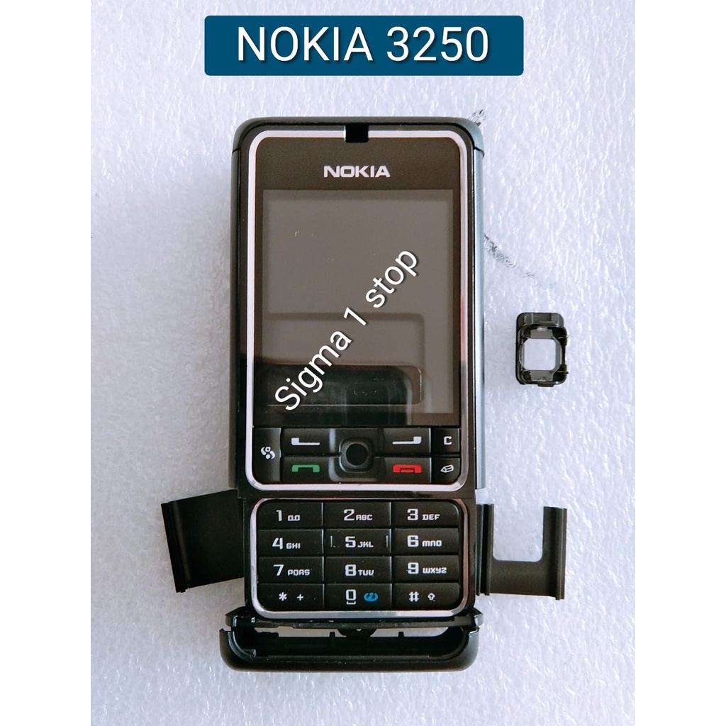 Jual NOKIA 3250 CASING + TULANG HOUSING KESING FULL SET NOKIA JADUL ...