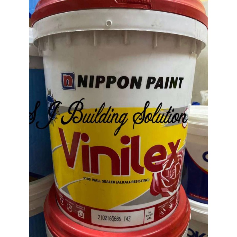 Jual Cat Dasar Vinilex Wall Sealer 5180 25kg 25 Kg Siler | Shopee Indonesia