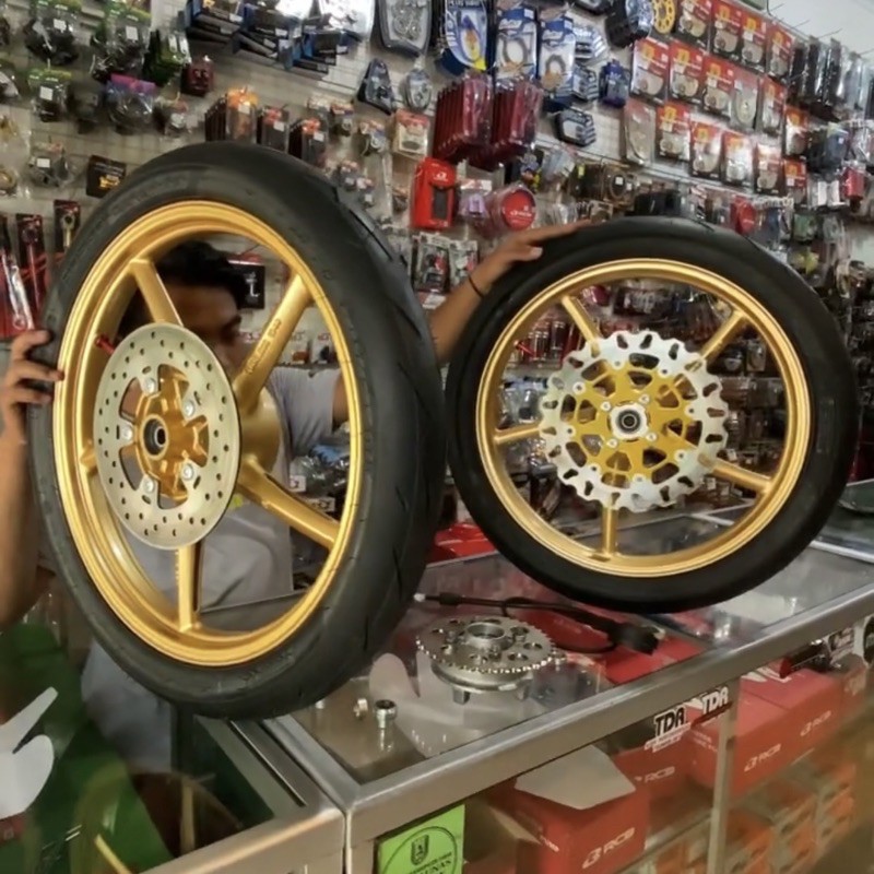 Jual VELG RCB MX KING PNP CRF SUPERMOTO 160/160 17 | Shopee Indonesia