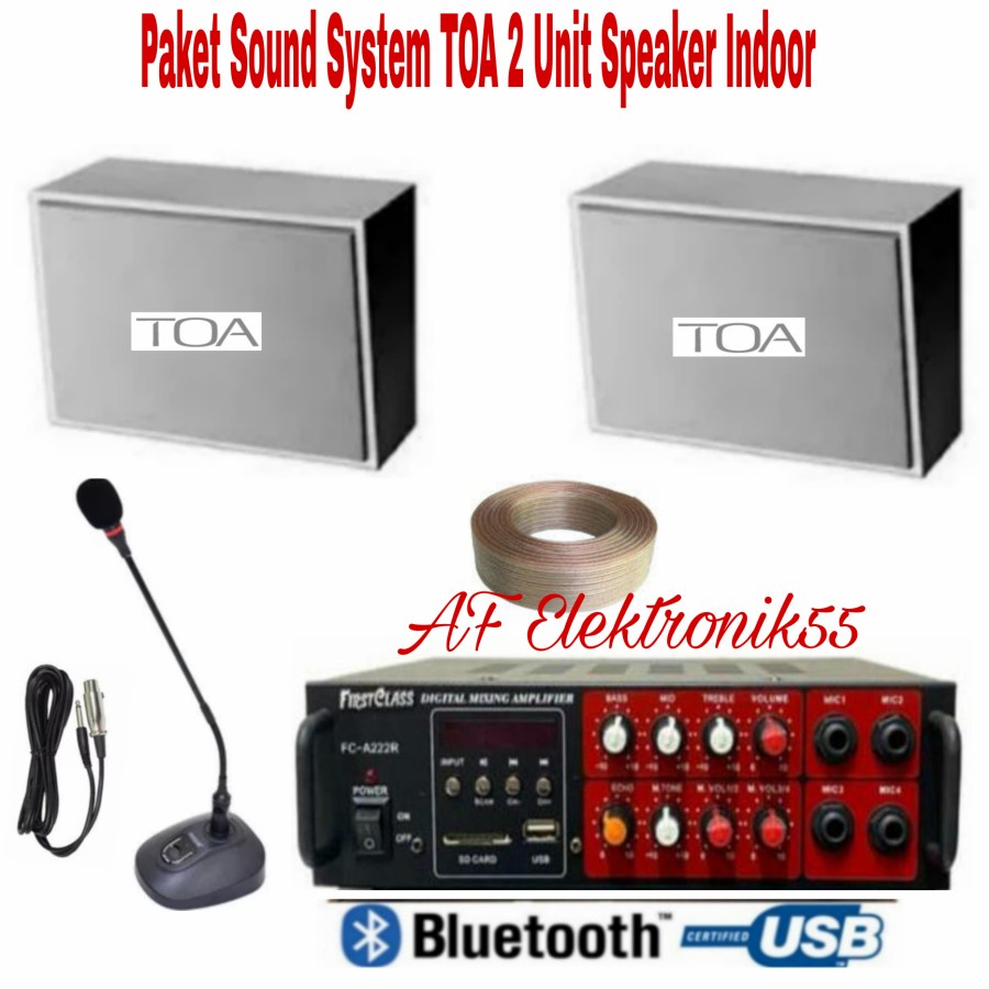 Jual Paket Sound System Toa Indoor 2 Unit | Shopee Indonesia