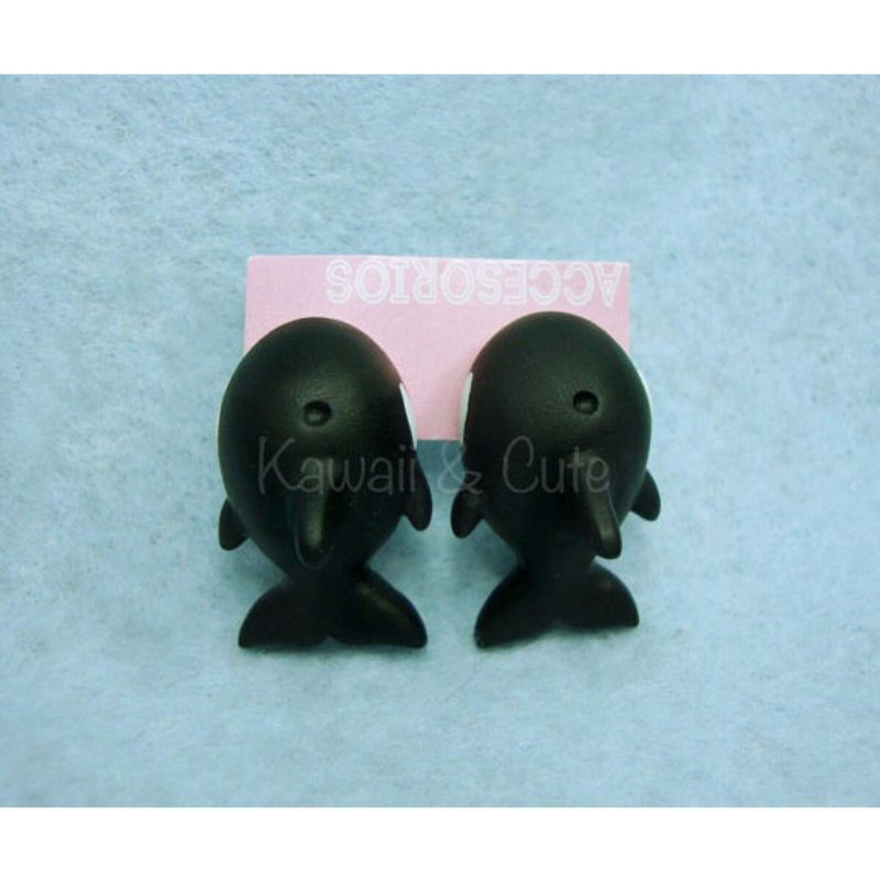 Jual Anting gigit paus handmade clay giwang korea unik lucu | Shopee ...