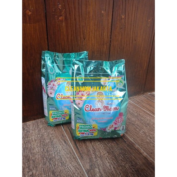 Jual clean mom powder detergent 1,2 kg | Shopee Indonesia