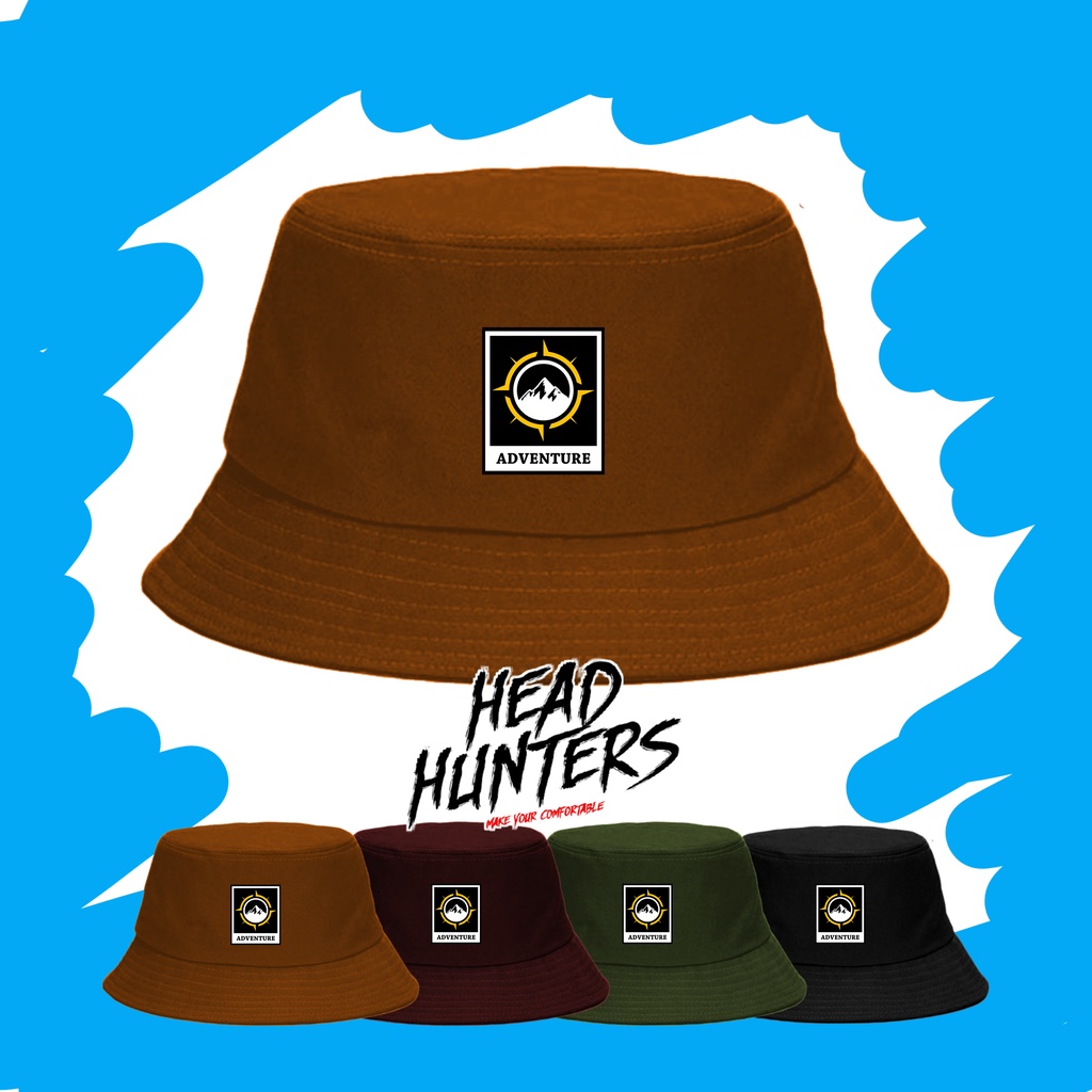 Jual Topi Bucket Gunung Rimba Outdoor Hiking Hutan Camping Hat Pria ...